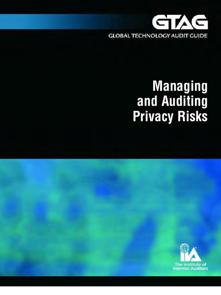 GTAG 5 Brochure | Privacy | Personally Identifiable Information