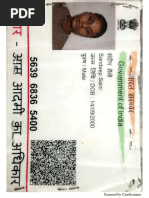 Pan Card Back Side | PDF