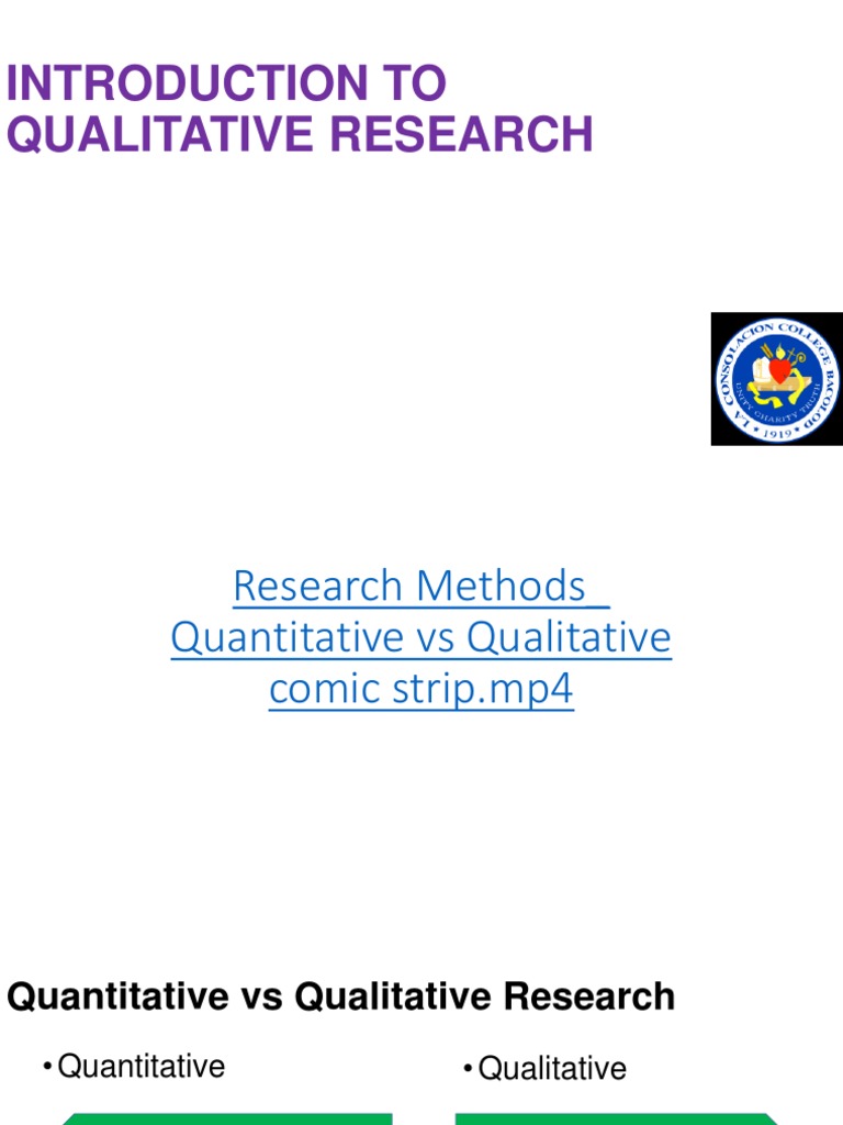 1 Quanti Vs Quali Research 1 | PDF | Qualitative Research ...
