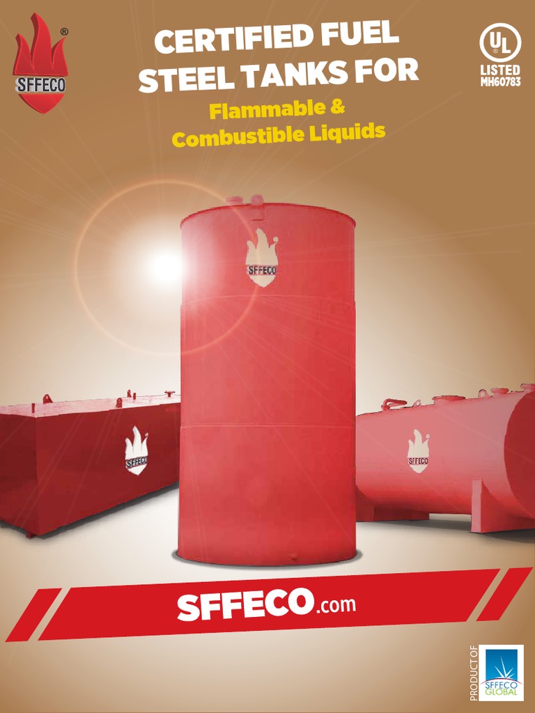 Certified Fuel Steel Tanks For: Flammable & Combustible Liquids | PDF ...