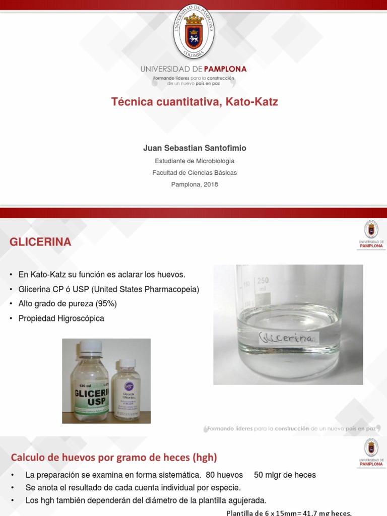 Técnica Kato-Katz en Microbiología | PDF