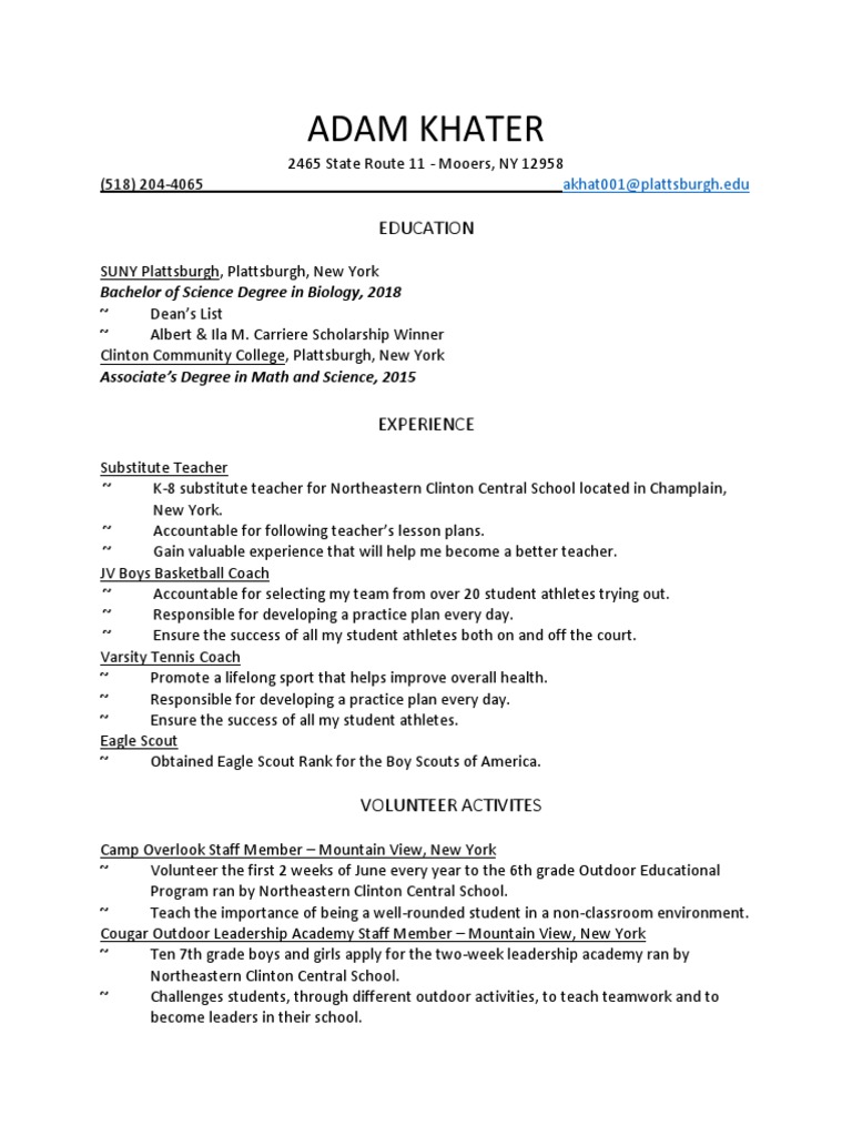 Resume Ed Tech | PDF