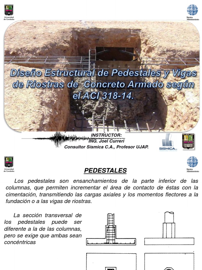 DOCIM - Tema 6 - P4 - Diseño Estructural de Pedestales y Vigas de ...