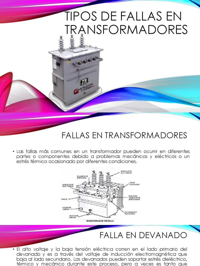 Tipos de Fallas en Transformadores | Descargar gratis PDF ...