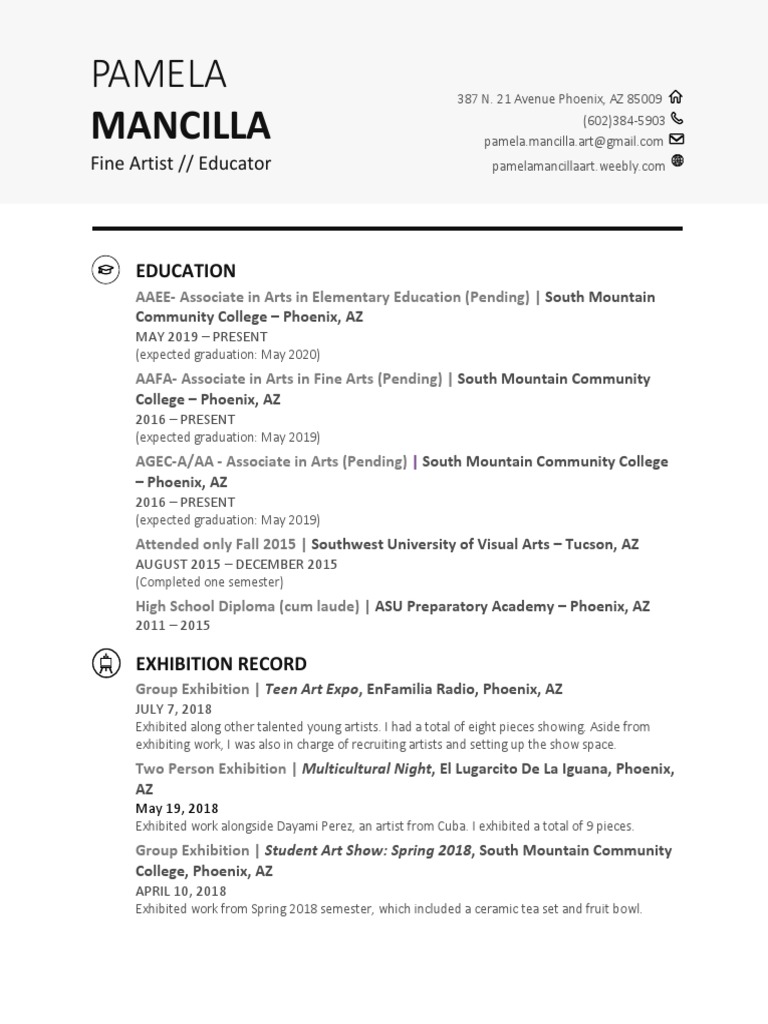 CV Updated | PDF | Volunteering | Behavior Modification