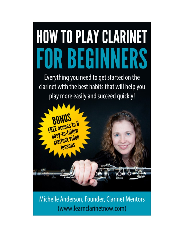 HowToPlayClarinetForBeginners PDF | PDF | Clarinet | Musical Instruments