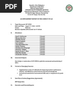 Narrative Report On Slac | PDF | Reading Comprehension | Facilitator