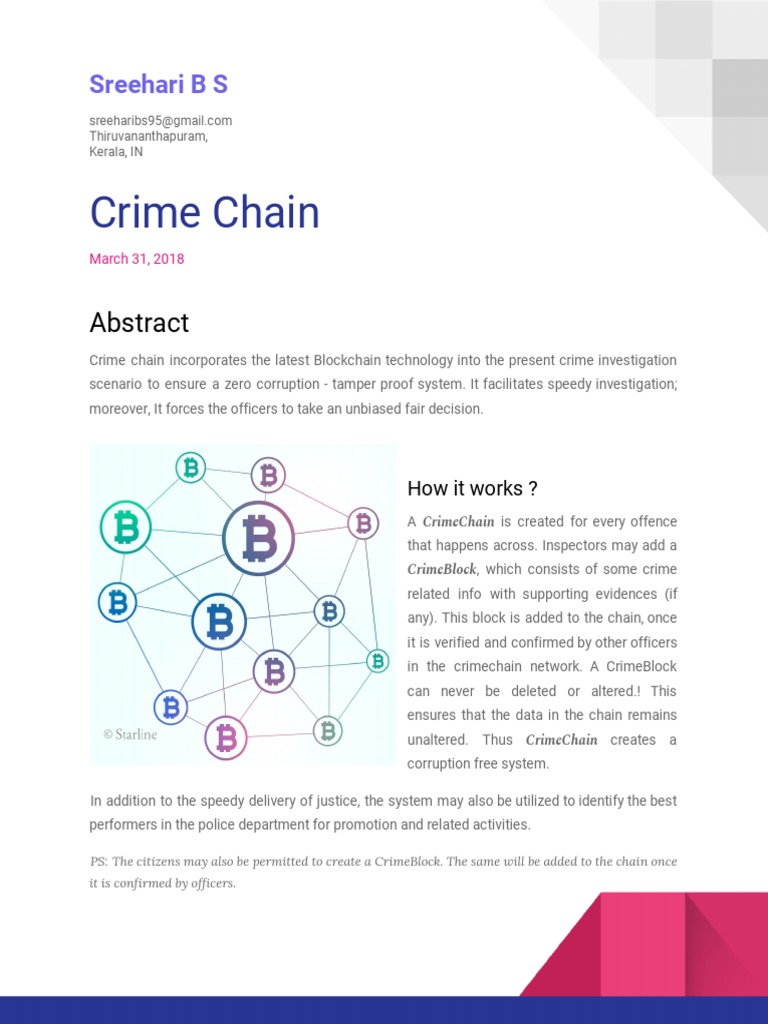 Crime Chain | PDF