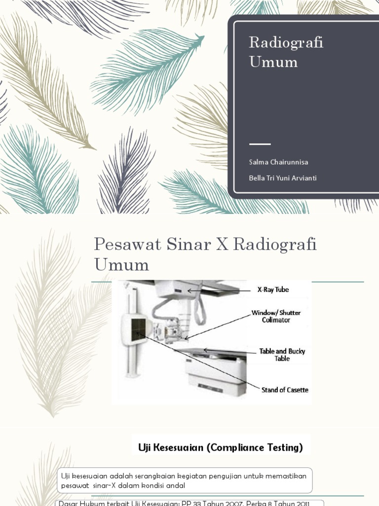 Uji Kesesuaian Sinar-X | PDF