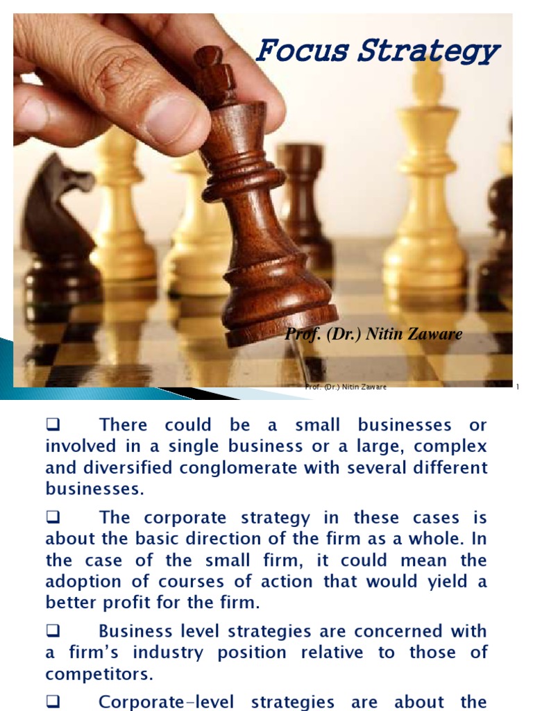 Focus Strategy | PDF | Strategic Management | Marketing