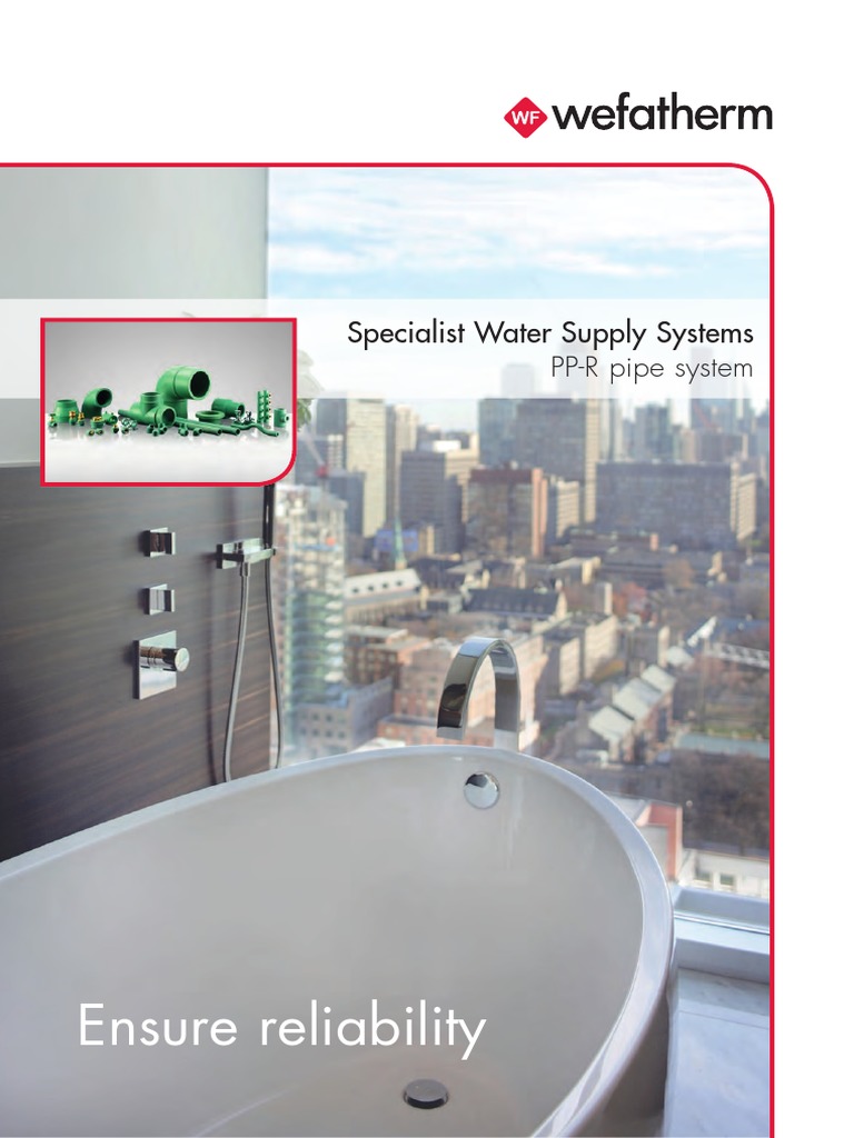 Wefatherm PP-R Pipe System Overview | PDF | Water Supply Network | Tap ...