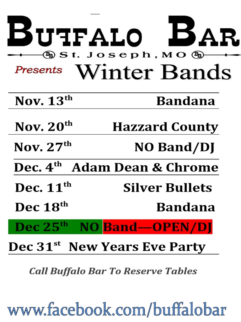 Buffalo Bands | PDF