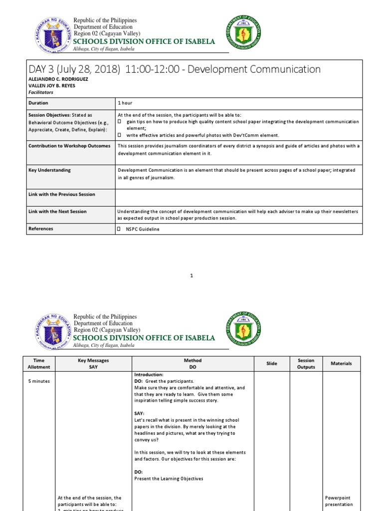 DevComm SessionGuide | Download Free PDF | Microsoft Power Point | Notebook