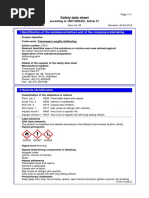 Material Safety Data Sheet: Unitor Usc | PDF | Firefighting | Personal ...