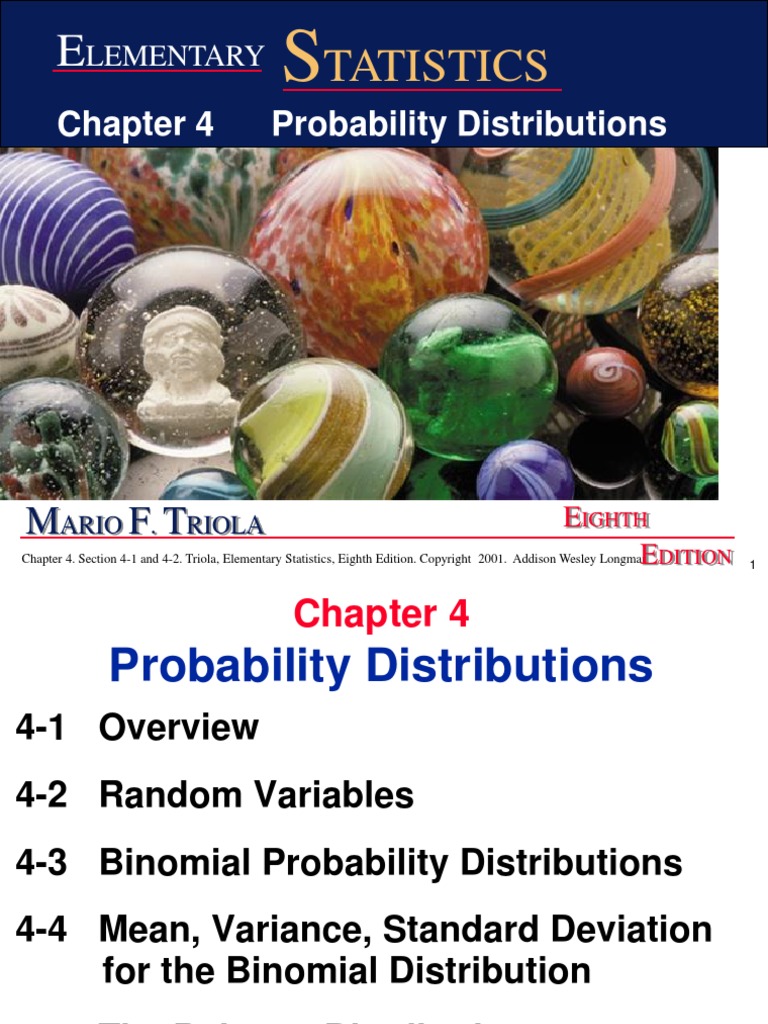 Chapter 4 Probability Distribution | PDF | Probability Distribution ...