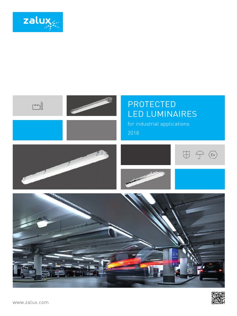 ZALUX Protected LED Luminaires Overview | PDF | Light Emitting Diode ...