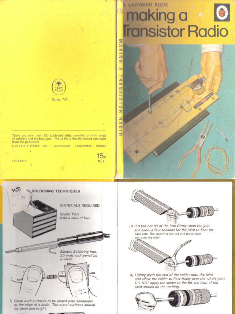 Making A Transistor Radio Ladybird Books 1972 | PDF