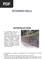 Earth Retaining Structures | PDF | Deep Foundation | Structural Engineering