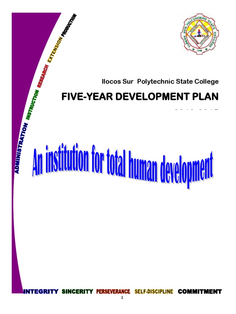 ISPSC 5-Yr Devt Plan PDF | PDF | Graduate School