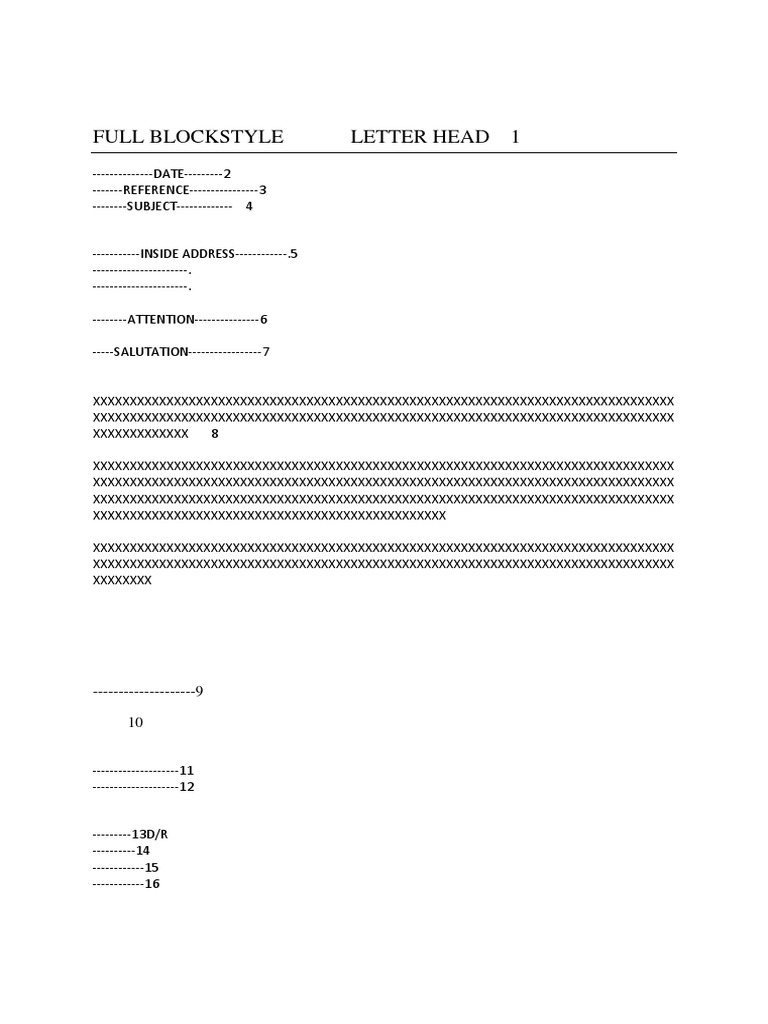 Business Letter Format Risa Oke 1 | PDF | Written Communication | Writing