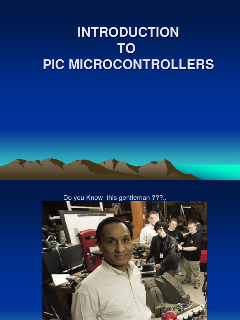 TO Pic Microcontrollers | PDF | Microcontroller | Random Access Memory