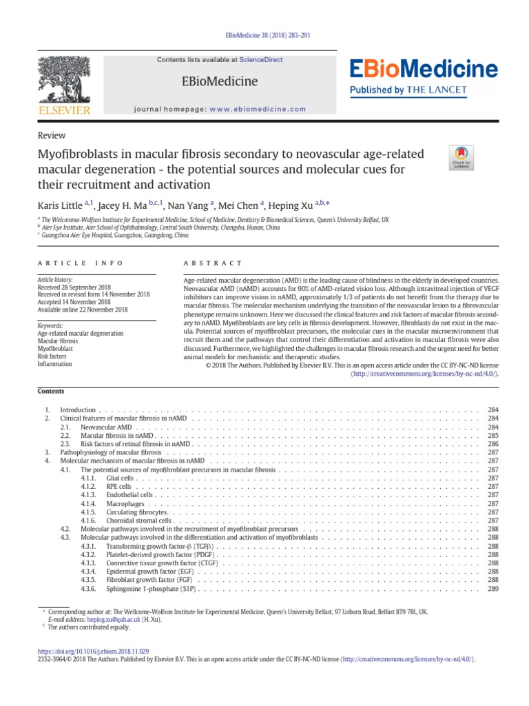 Ebiomedicine: Karis Little, Jacey H. Ma, Nan Yang, Mei Chen, Heping Xu ...
