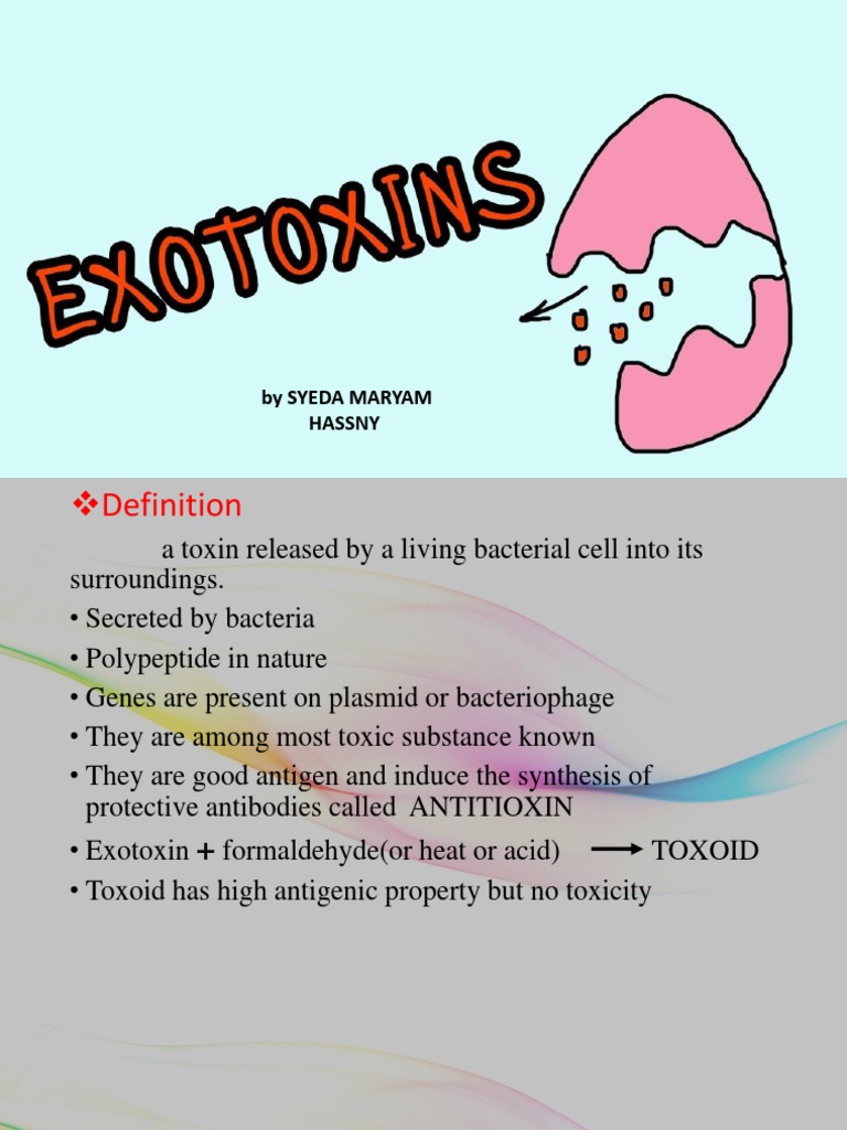 Exotoxin | PDF | Molecular Biology | Biochemistry
