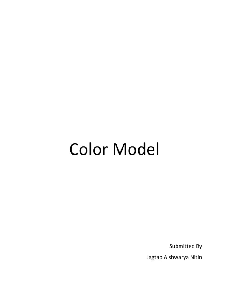 An In-Depth Look at Common Color Models: Explaining the RGB, CMY, and ...