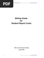 Effective Report Card Comments Guide | PDF