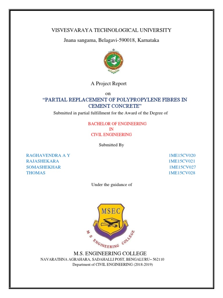 Visvesvaraya Technological University Jnana Sangama, Belagavi-590018 ...