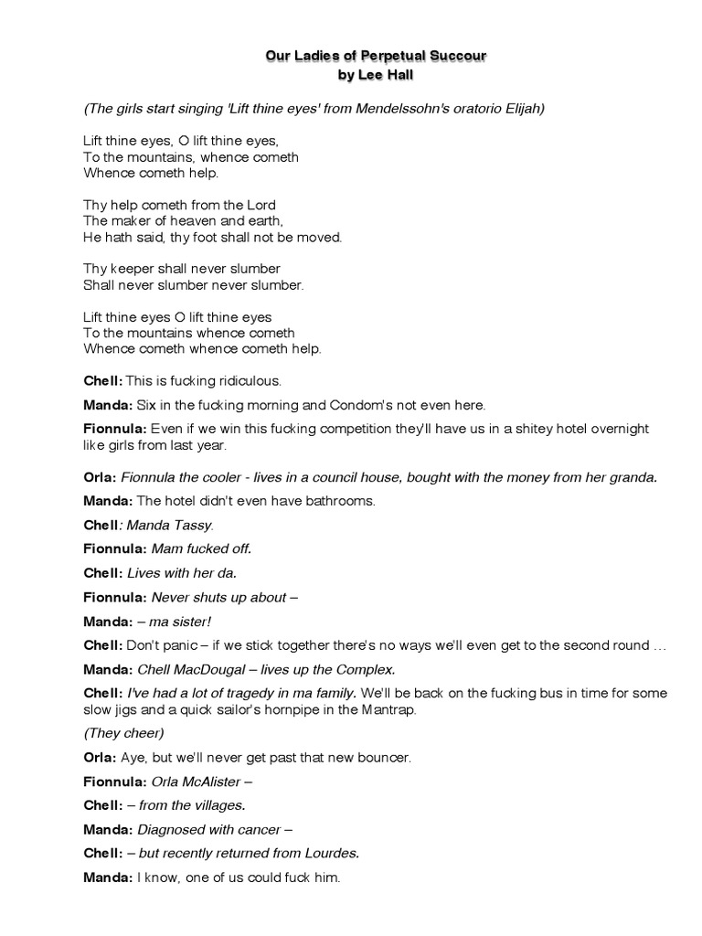 Our Ladies of Perpetual Succour Section | PDF