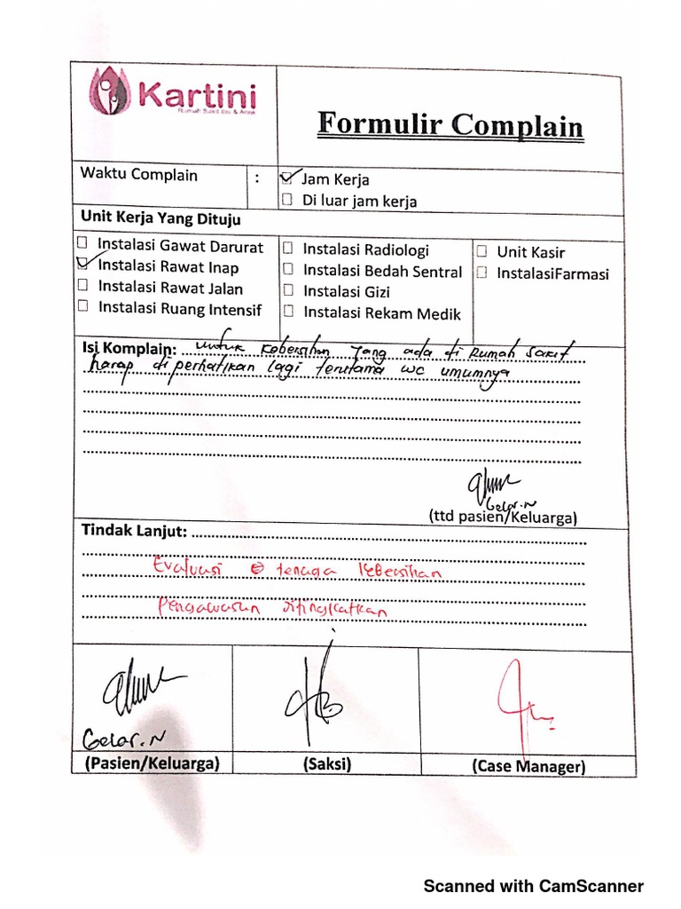 Bukti Pengaduan | PDF