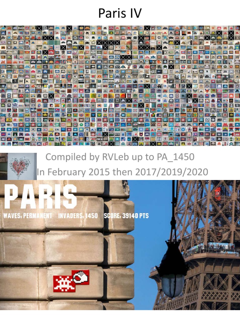 Space Invaders Map for Paris Locations | PDF