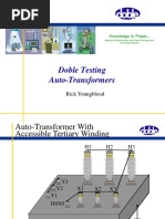 Secondary Injection Testing | PDF | Relay | Power Supply