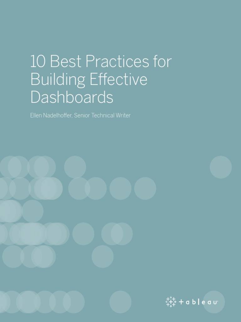 Building Effective Dashboards PDF | PDF | Data | Computing Building Effective Dashboards PDF | PDF | Data | Computing