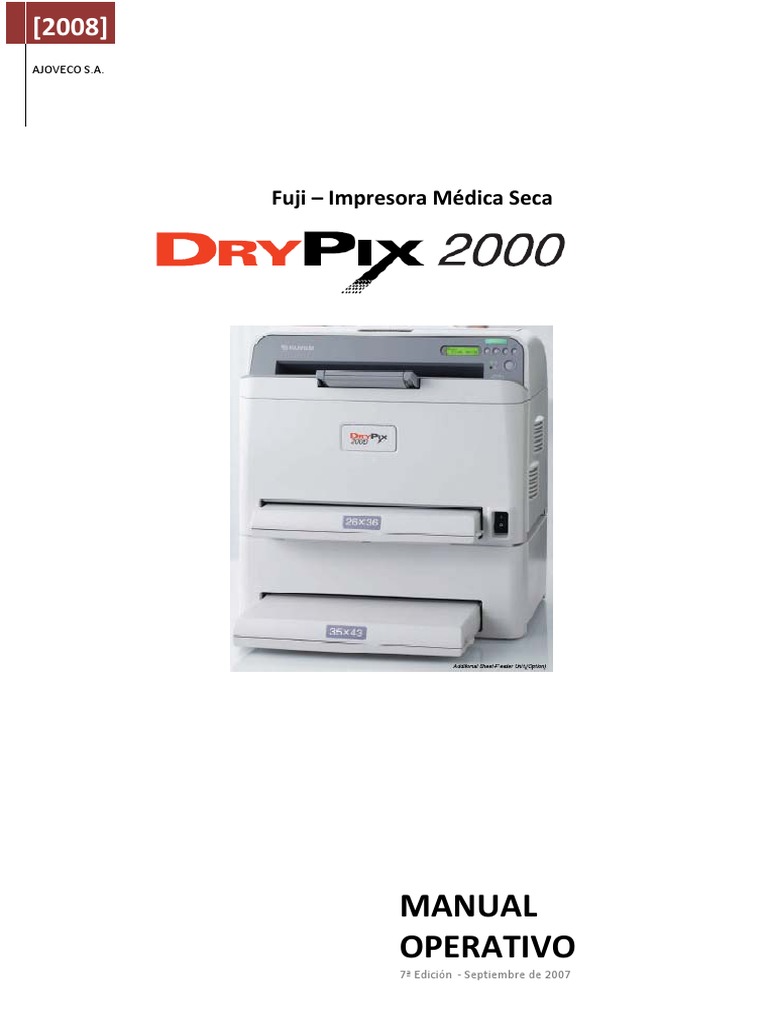 Manual Operrativo DRYPIX 2000 Español PDF | PDF | Frecuencia de radio ...