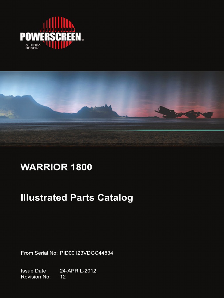 Warrior 1800 Illustrated Parts Catalog Rev 12 PDF | PDF | Mechanical ...