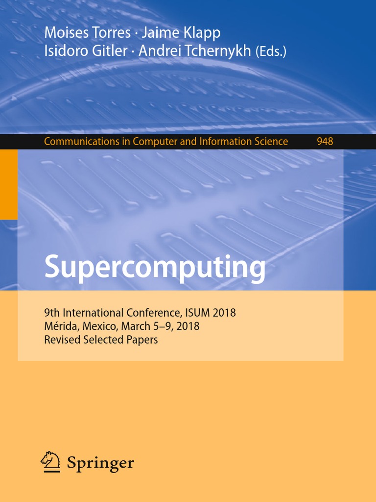 2019 Book Supercomputing | PDF | Parallel Computing | Supercomputer