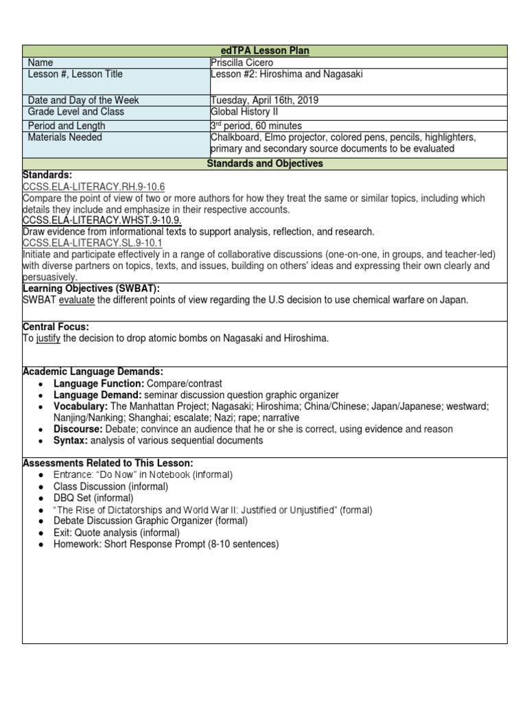 Hiroshima and Nagasaki | PDF | Atomic Bombings Of Hiroshima And ...