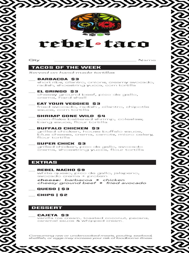RebelTaco StandWEB 1.compressed | Download Free PDF | Taco | Cuisine Of ...