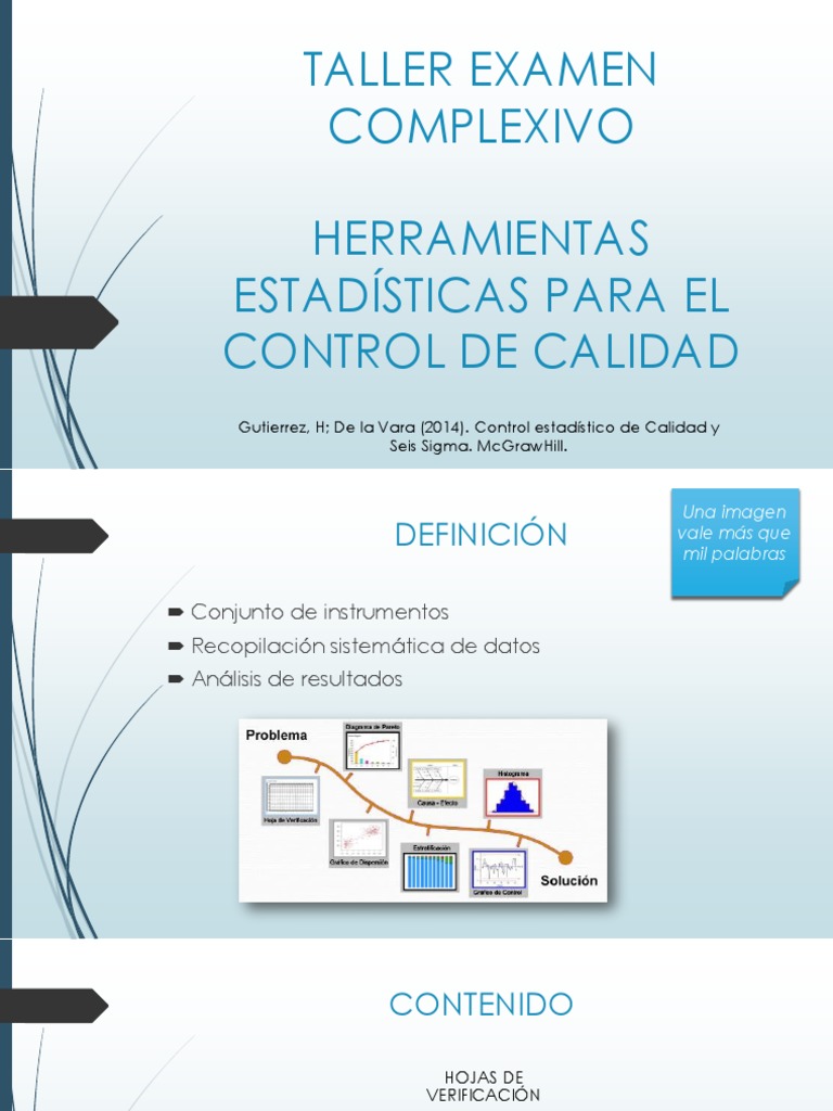Herramientas de Control de Calidad | PDF | Muestreo (Estadísticas ...