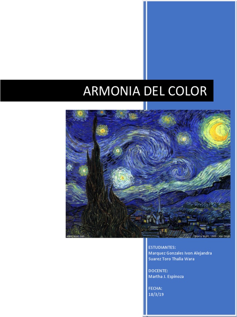 Armonía Del Color | PDF | Color | Armonía