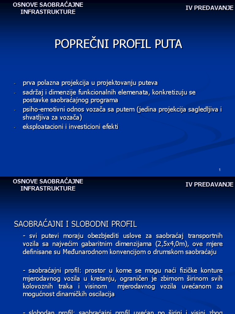 IV Predavanje | PDF