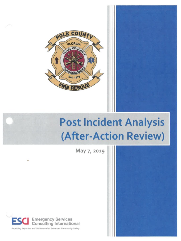Polk County Fire Rescue Post-Incident Analysis | PDF