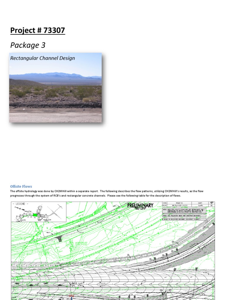 Rectangular Channel Design | PDF | Fluid Mechanics | Applied And ...