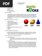 Geometry Construction Project Rubric | PDF | Art
