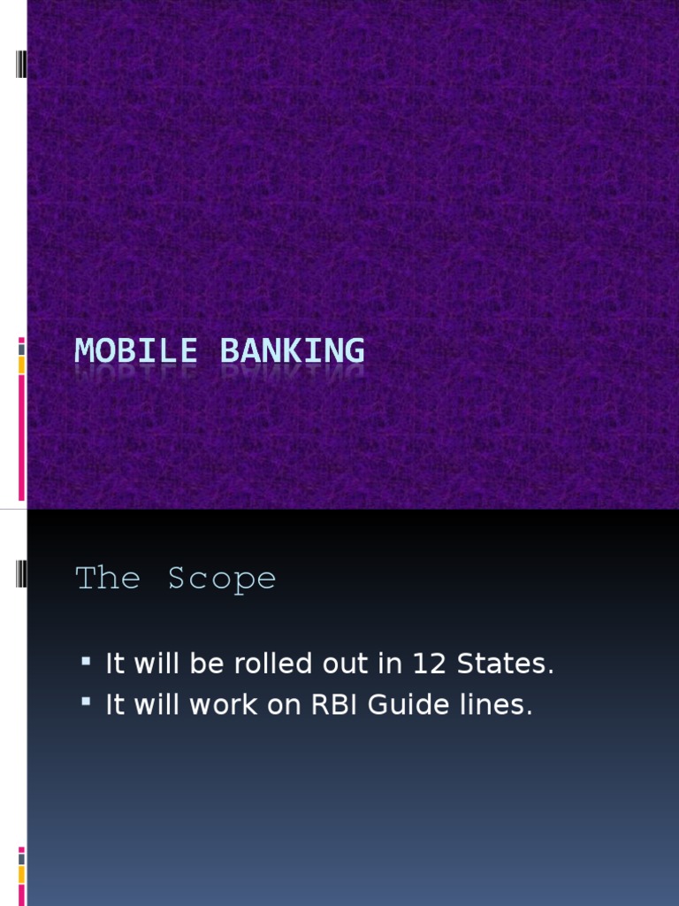 Mobile Banking | PDF