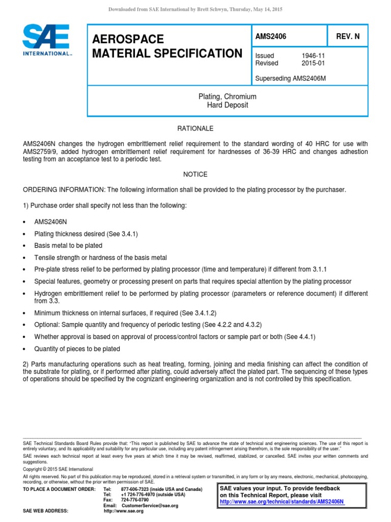 AMS-2406-N | Corrosion | Specification (Technical Standard)