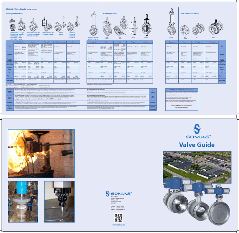 An Overview of SOMAS Ball Segment Valves, Butterfly Valves, Ball and ...