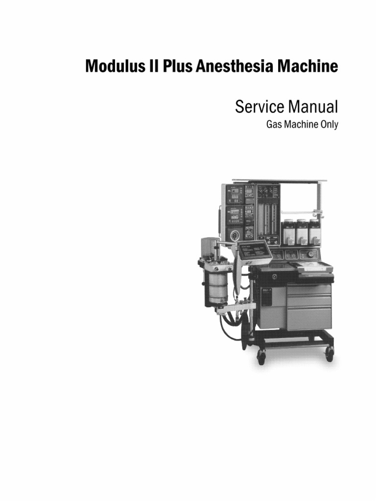 OHMEDA Modulus II Plus Service Manual PDF | PDF